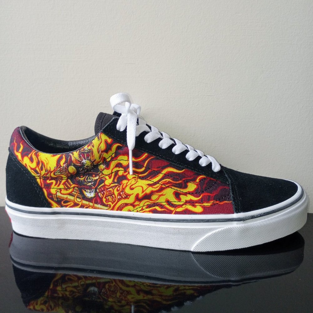 Vans Men's Old Skool Samurai Rising Suede / Canvas Sn… - Gem